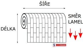 IVC PVC CARBONTEX Cherbourg Oak 564 ŠÍŘKA: 4 m