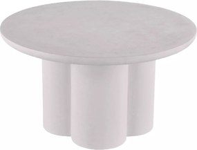 Konferenční stolek Rosalia 80 cm světle šedý
