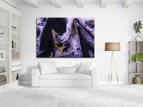 Malvis ® Obraz Abstrakce fialová Velikost: 90x60 cm