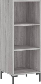 Skříň highboard šedá sonoma 34,5 x 34 x 180 cm kompozitní dřevo 3200327