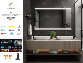 Zrcadlo do koupelny s LED osvětlením M11 premium