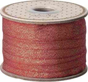 Dekorativní stuha Red Gold 10 m Maileg