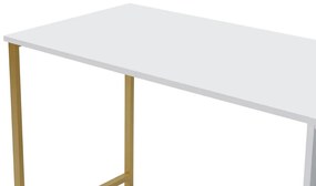 Designový psací stůl Geillis 240 cm bílý