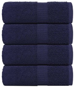 Ručníky FROGN 4 ks tmavě modré 30x30 cm 360 g/m² 136777