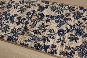 TRHÁK: Kusový koberec Flowers beige, 190x280, béžová, obývacia izba, Alfa Carpets