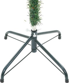 Umělý vánoční stromek LED osvětlení sada koulí a šišky 180 cm 3077614
