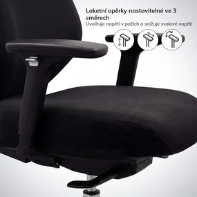 Ergonomická kancelářská židle černá AXIS