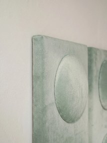 Sinsay - Čalouněné nástěnné panely ve tvaru bloku 2 pack - zelená