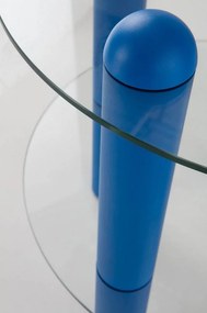 Skleněný kulatý odkládací stolek ø 48 cm Egan – Jotex