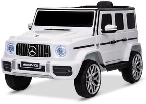 Elektrické auto mercedes g bílé