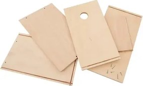 PLAYBOX Kreativní sada Ptačí budka / dřevěná stavebnice / překližka /