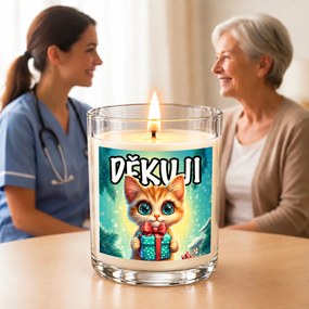 Ahome CZ Krásná svíčka Děkuji