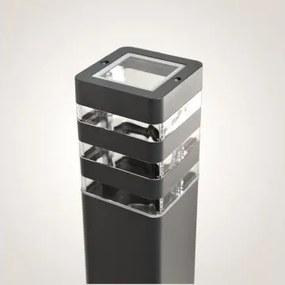 Venkovní lampa SANTA 1xE27/60W/230V IP54 50 cm antracit