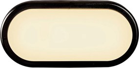 NOR 2019181003 Cuba Outdoor Energy Oval venkovní nástěnné svítidlo černá - NORDLUX