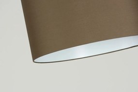 Stojací designová oblouková lampa Adamo Marrone