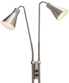 Markslöjd 102241 - Stojací lampa ODENSE 2xE14/40W/230V