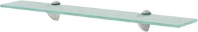 Plovoucí police 2 ks sklo 60 x 10 cm 8 mm 3051497
