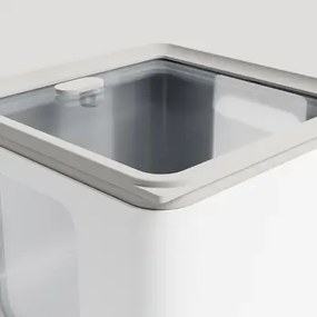 BlimPlus Peek Box Quadro Arctic White / Dóza na potraviny / 1,3 l / 13