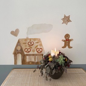 That's Mine Vánoční samolepky na zeď Gingerbread House