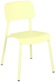 OnaDnes -20% Citronově žlutá hliníková zahradní židle Fermob Studie