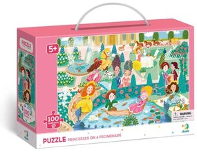 Puzzle dodo puzzle princezny na promenádě 100 dílků