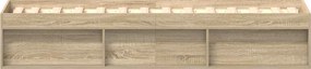 Rám postele dub sonoma 75 x 190 cm Small Single 3203847