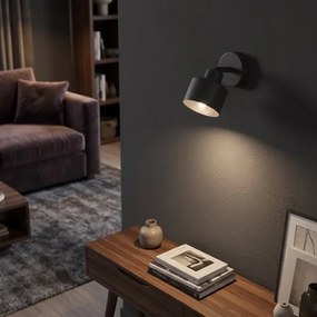 Nástěnné bodové svítidlo PARKLA 1xE27/15W/230V černá