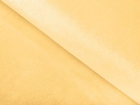 Biante Sametový čtvercový ubrus SV-010 Světle žlutý 50x50 cm
