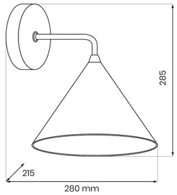 Nástěnná lampa CAPITAL 1xGX53/15W/230V zlatá