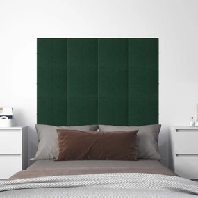 vidaXL Nástěnné panely 12 ks 30 x 30 cm textil 1,08 m² [344035] Barva: Černá