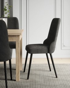 ADRK Furniture Čalouněná židle RODOS 83 CH-ROD-83-B