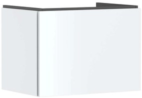 Hansgrohe Xilesa E - Umyvadlová skříňka, 50x68x47 cm, 1 zásuvka, matná bílá 54257700