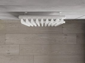 Mexen Atlanta dekorativní radiátor 1500 x 460 mm, 894 W, bílý - W211-1500-460-00-20