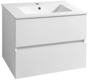 Aqualine Aqualine, PANEDA umyvadlová skříňka 69,5x55x45,2cm, bílá, PN270