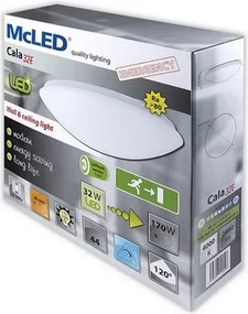 LED svítidlo McLED Cala 32 E 32W 4000K IP44 s nouzovým modulem 1,5h ML-411.210.32.0