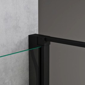 design černé sprchové dveře TERAMO 36 - 70-100cm