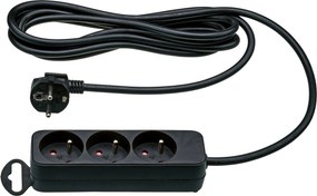Tronic® Zásuvková lišta (3 zásuvky, 3 m)
