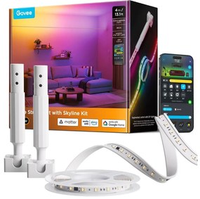 Govee - LED RGBICWW Závěsný pásek LED/36W/24V 4m Skyline Matter Wi-Fi