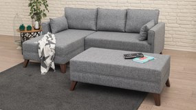 Atelier del Sofa Rohová sedací souprava Bella Corner Sofa Left 2, Šedá