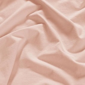Napínací prostěradlo jersey s elastanem pudrové