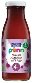 Salvest Ponn BIO Švestková šťáva s dužinou (240 ml) 4m+