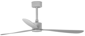 FARO Barcelona FARO 33762WT - Stropní ventilátor AMELIA L šedá pr. 132 cm WT + dálkové ovládání 33762T