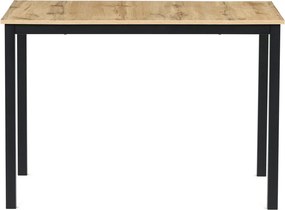 Jídelní stůl 110x70x75cm, mdf, divoký dub, GDT-202 OAK