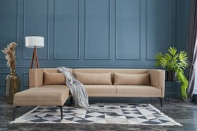 Hanah Home Rohová pohovka ARDOSA béžová levá 825BLC1563