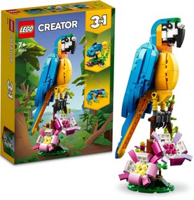 Lego stavebnice lego creator 3 v 1 31136 exotický papoušek