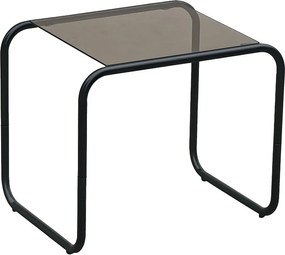 Odkládací stolek se skleněnou deskou 40x50 cm Ventana – Leitmotiv