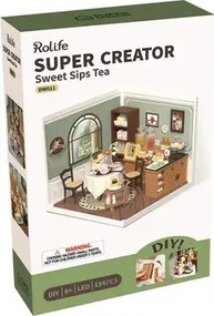 RoboTime Miniatura domečku Sladká čajovna