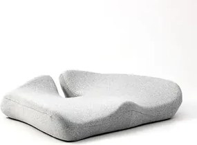 Powerton Set bederní opěrky a podsedáku šedá / ergonomický / paměťová