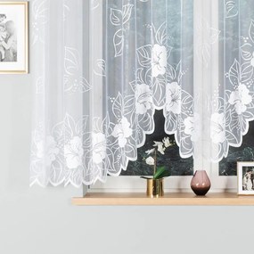 MARKIZETA GRACJANA Hotový žakárový závěs, šířka 400 x výška 160 cm, barva 001 bílá 017175/FBL/001/400160/1