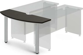 Jednací stůl TopOffice 370 x 140 cm, wenge